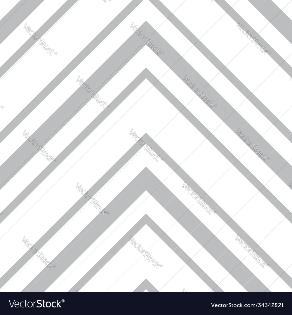 White chevron diagonal stripes seamless pattern Vector Image