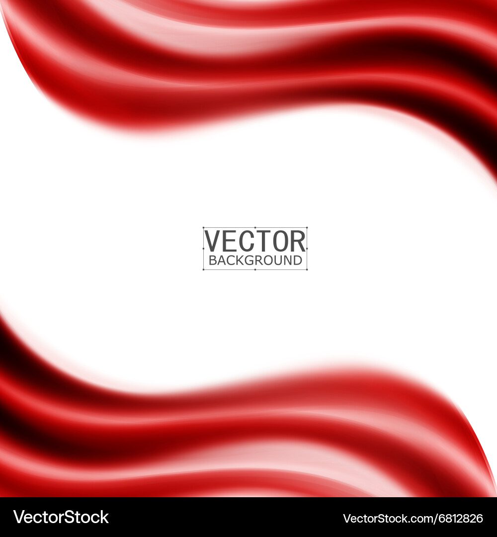 Red background curve Royalty Free Vector Image