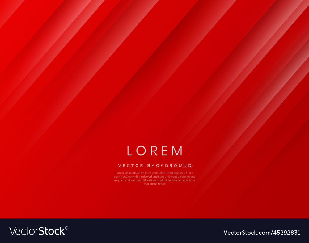 Abstract red gradient diagonal background Vector Image