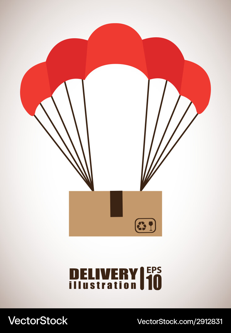 Delivery design Royalty Free Vector Image - VectorStock