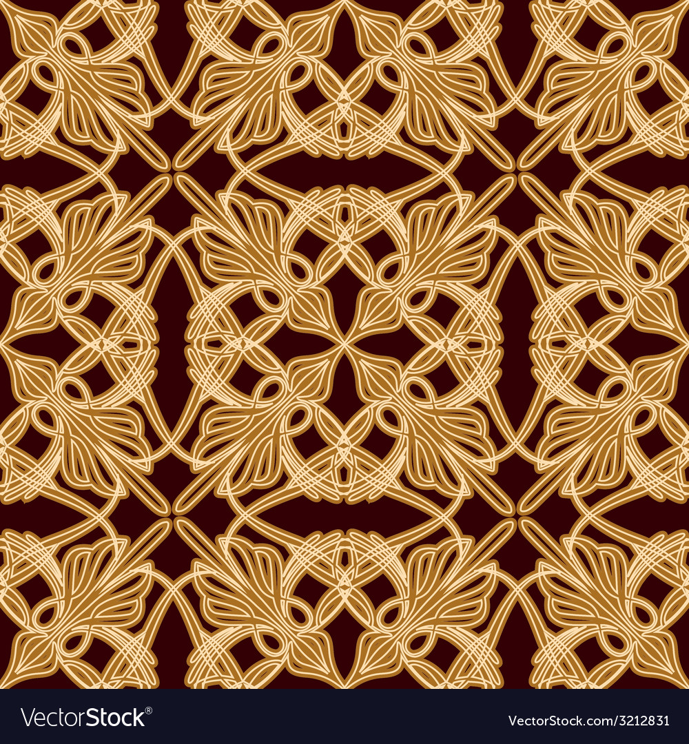 Seamless old eastern pattern Royalty Free Vector Image
