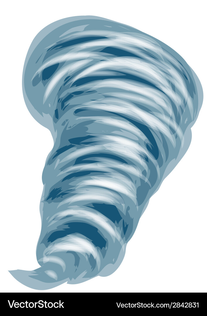 Tornado storm Royalty Free Vector Image - VectorStock
