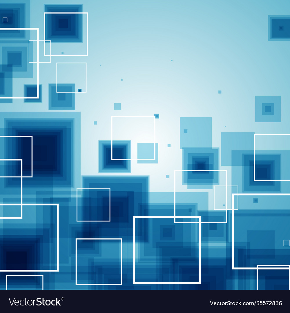 Blue technology background Royalty Free Vector Image