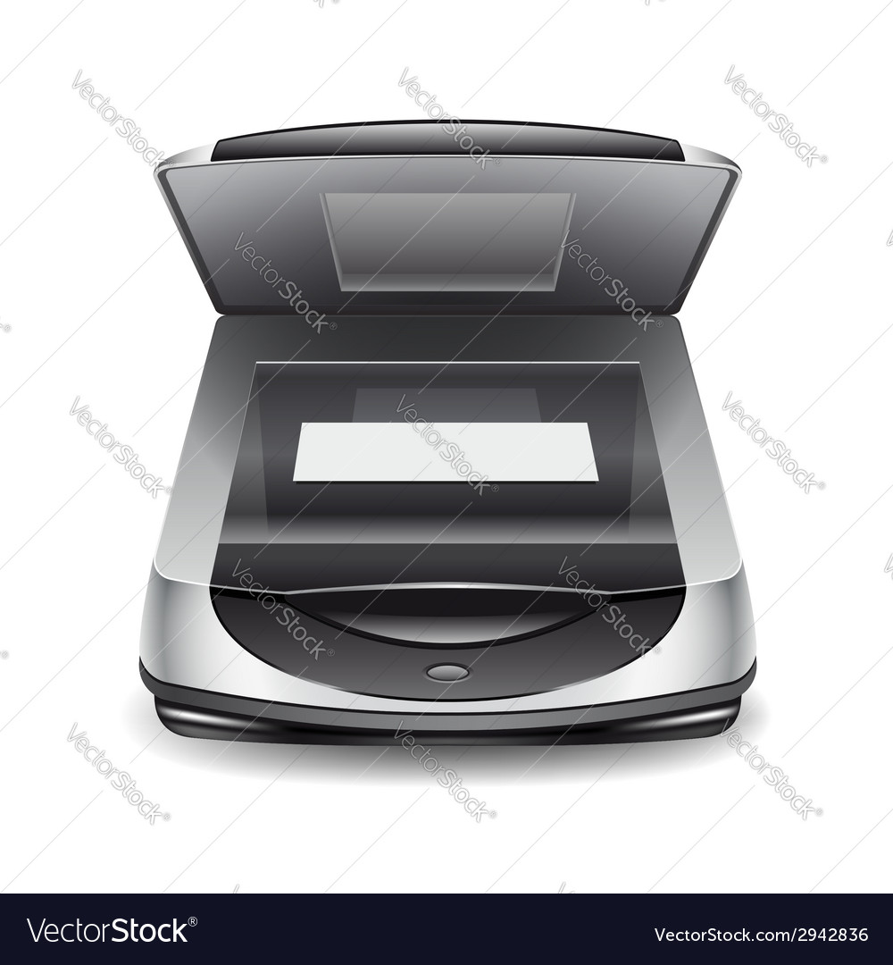 Scanner Royalty Free Vector Image - VectorStock