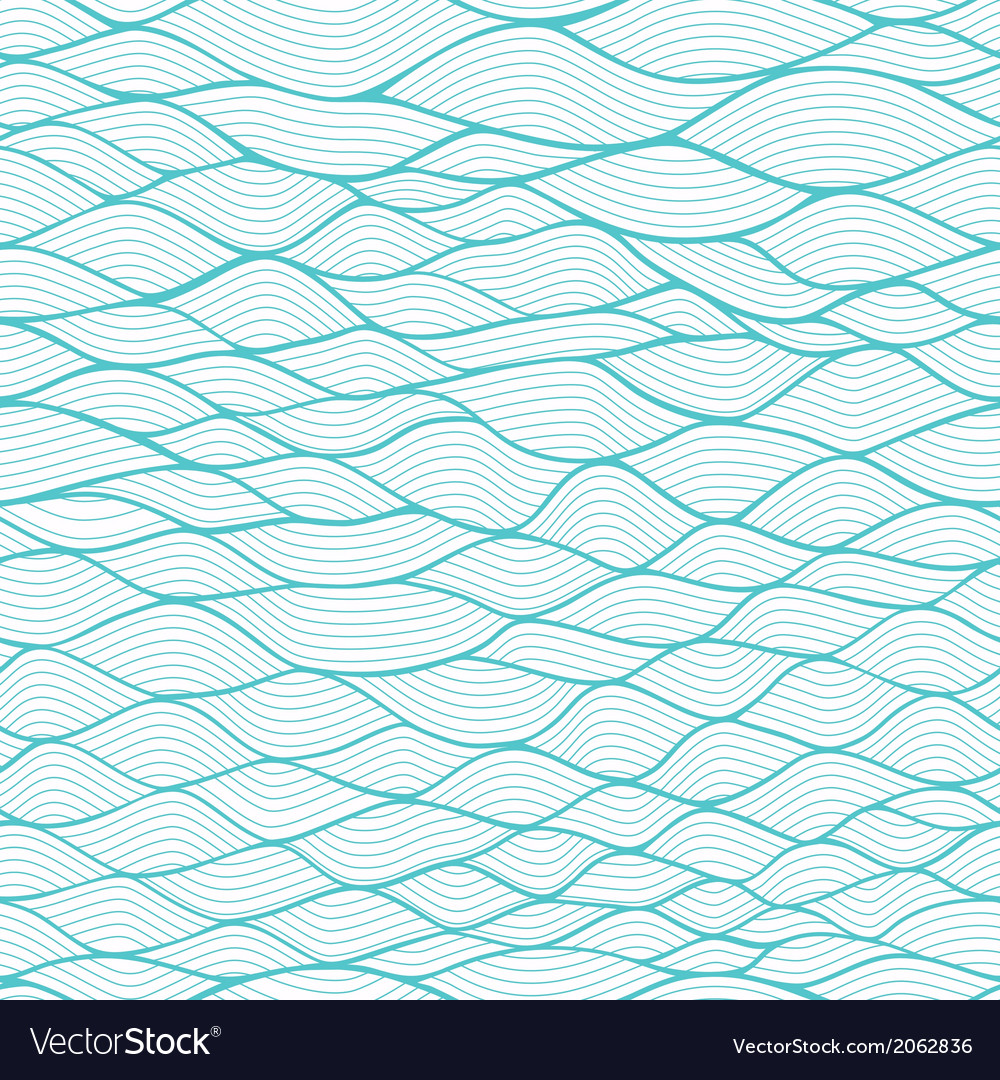 Seamless waves texturewavy backgroundcopy Vector Image