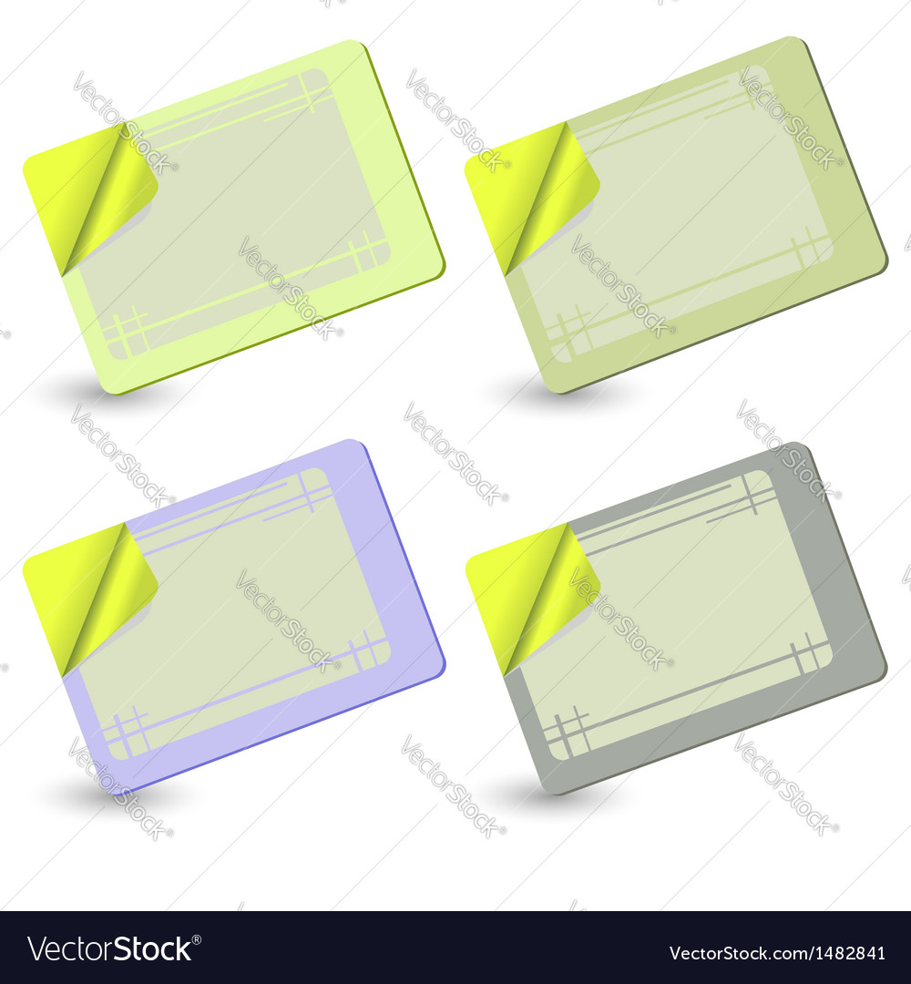 Cards Royalty Free Vector Image - VectorStock
