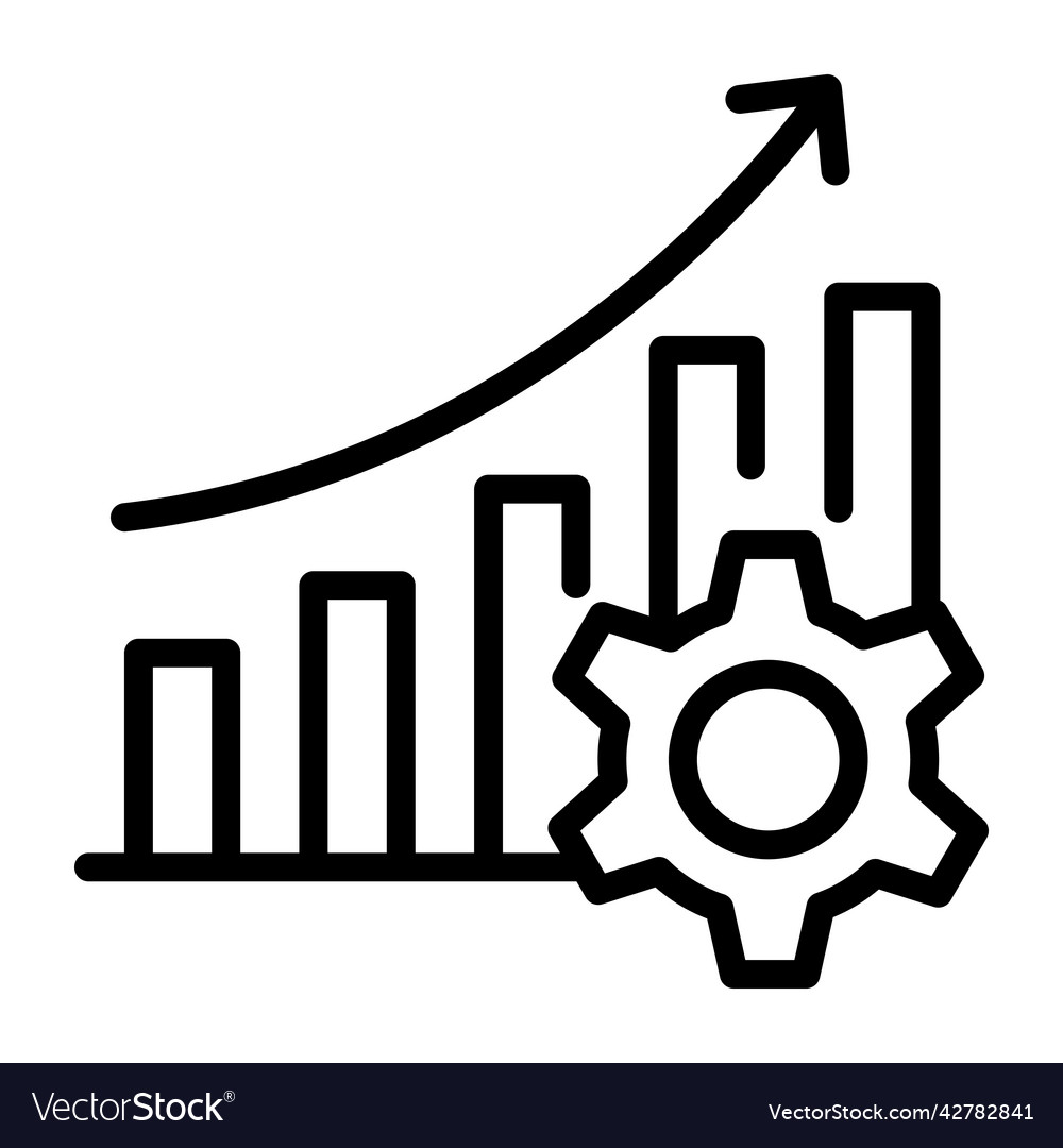 Operational analysis Royalty Free Vector Image