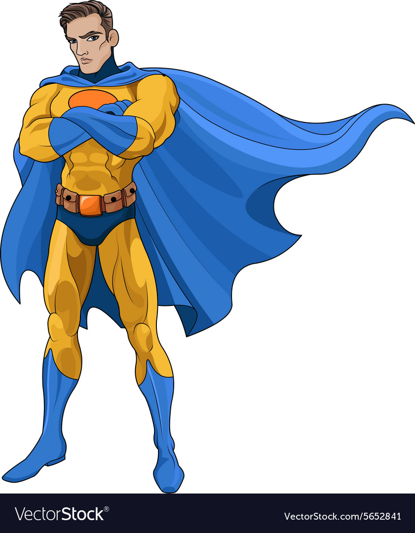 Superhero Royalty Free Vector Image - VectorStock
