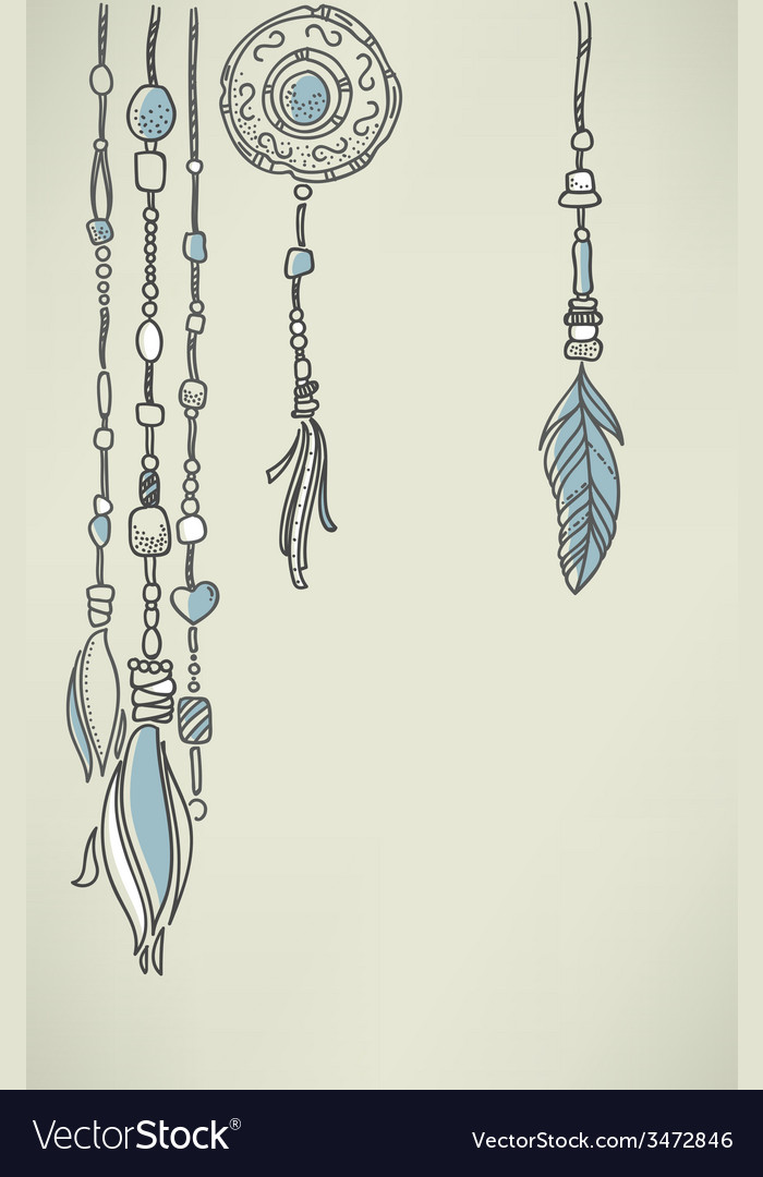 Boho chic Royalty Free Vector Image - VectorStock