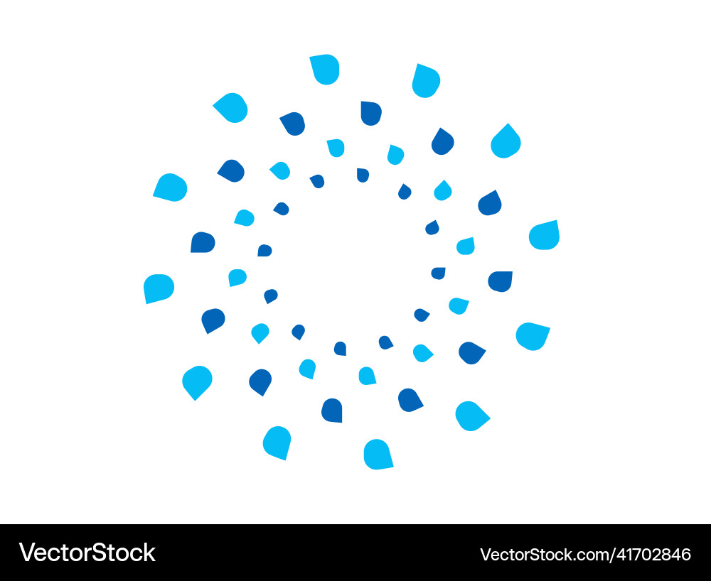 Coaching icon gradient spiral circles image Vector Image