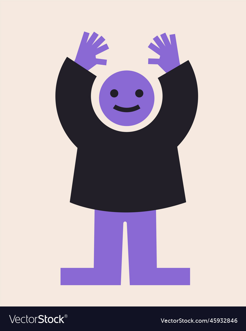 Funny doodle object Royalty Free Vector Image - VectorStock