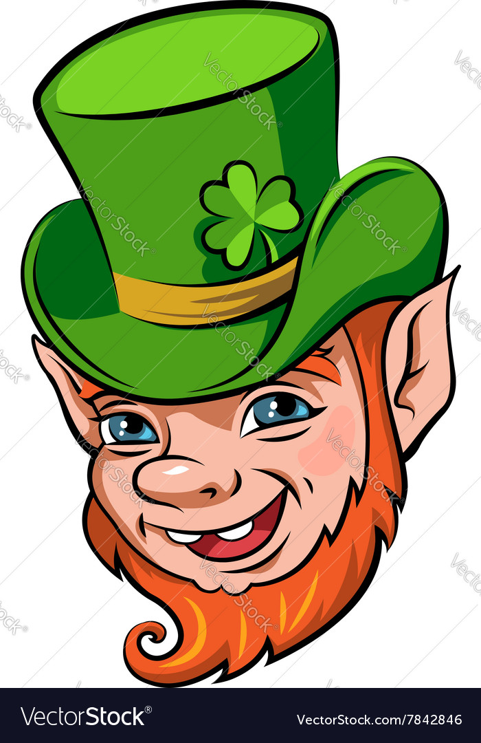 Lepricon patrick Royalty Free Vector Image - VectorStock