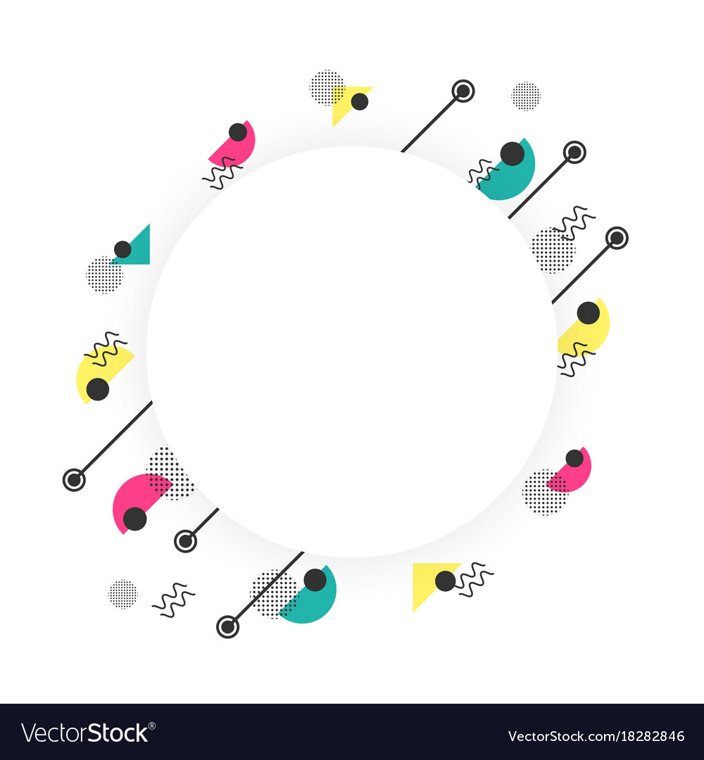 Minimal hipster pattern Royalty Free Vector Image