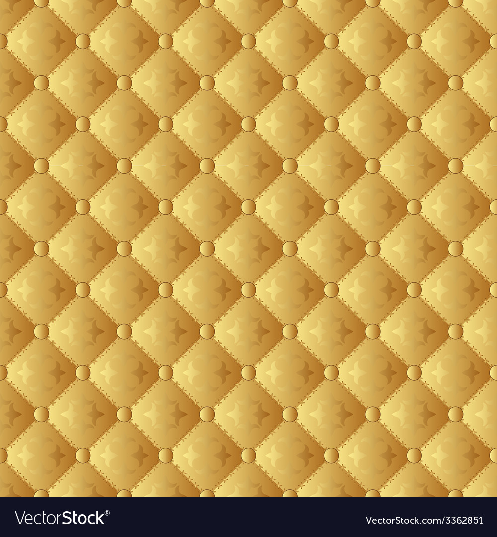 Golden pattern Royalty Free Vector Image - VectorStock