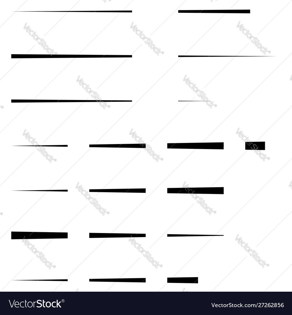 Dashed irregular lines segment horizontal stripes Vector Image