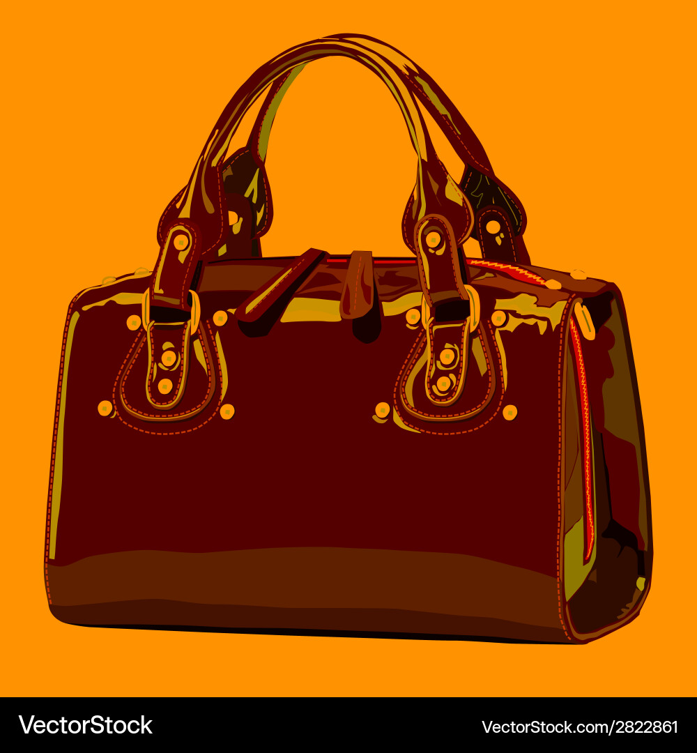 Designer female bags Royalty Free Vector Image