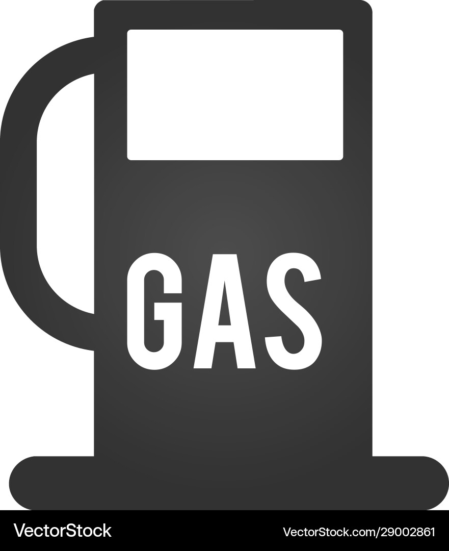 Gas station icon concept symbol Royalty Free Vector Image