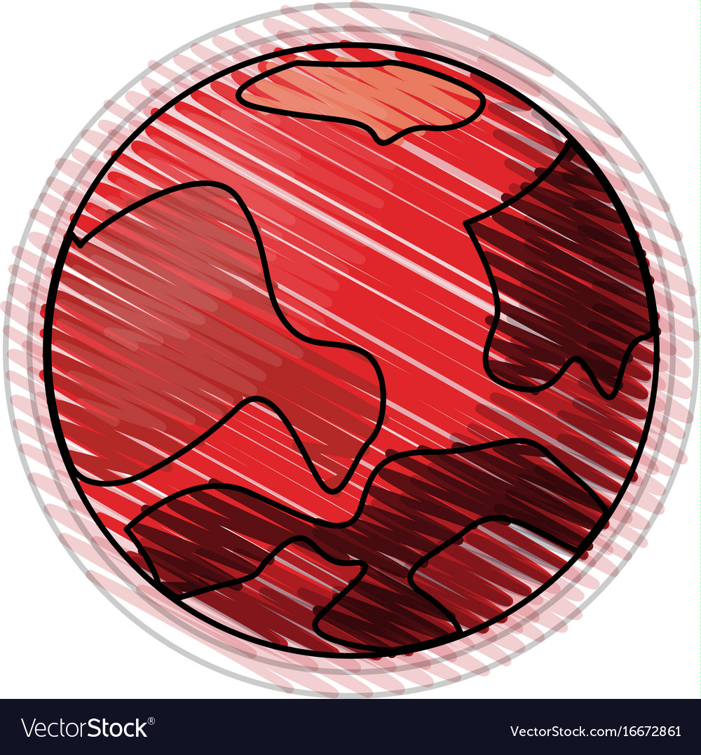 Mars Royalty Free Vector Image - VectorStock