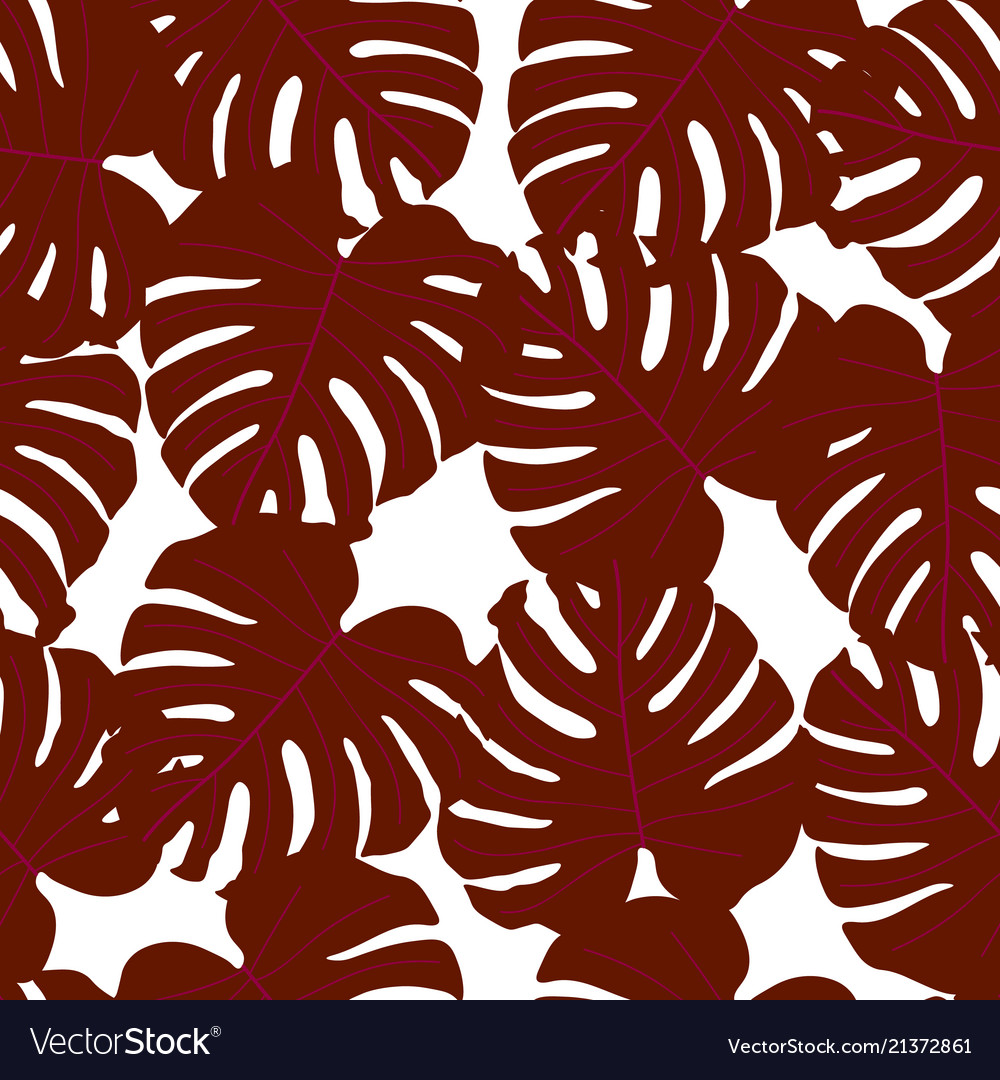 Seamless tropical pattern Royalty Free Vector Image