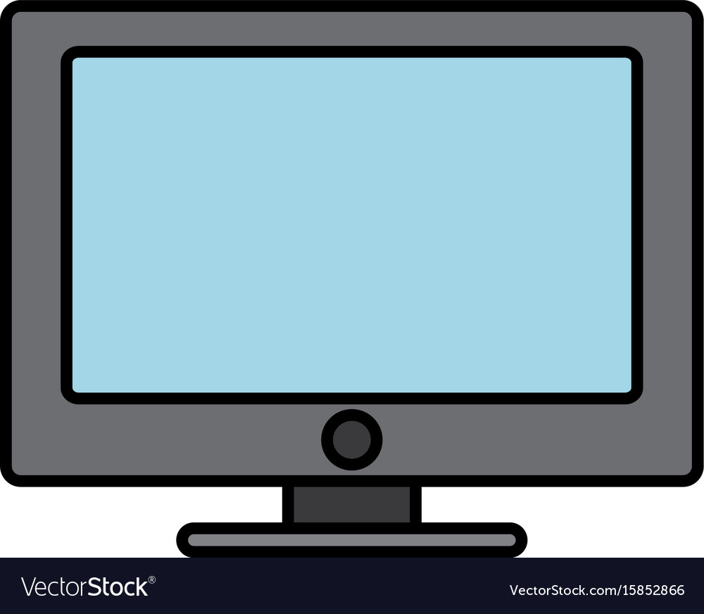 Monitor computer icon Royalty Free Vector Image