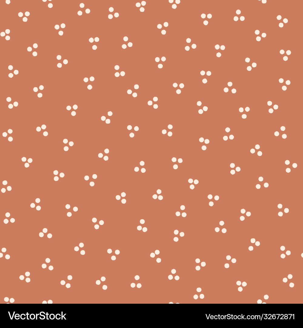 Seamless background dotted gender neutral baby Vector Image