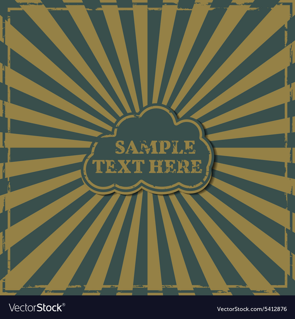 Background with frame Royalty Free Vector Image