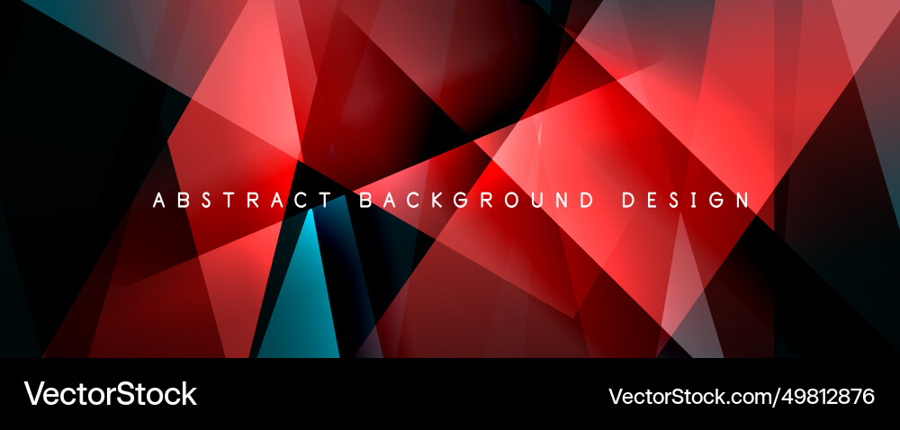 Breaking glass background kaleidoscope effect Vector Image
