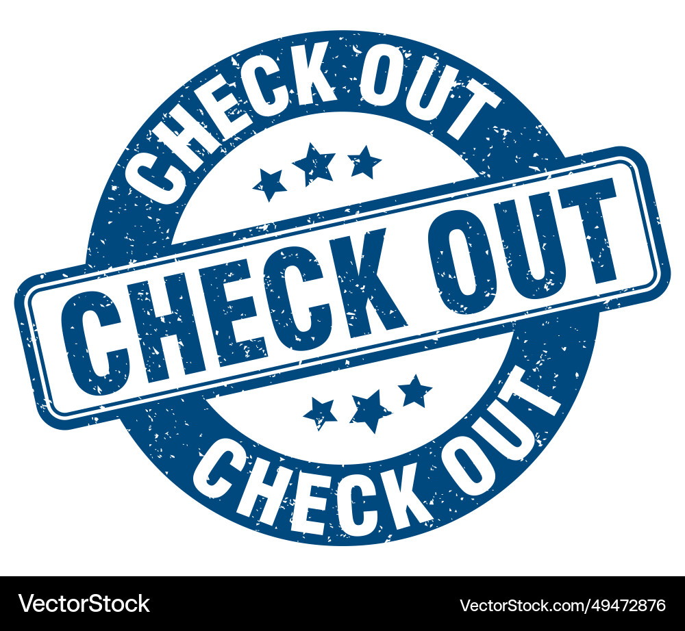 Check out stamp label round grunge sign Royalty Free Vector
