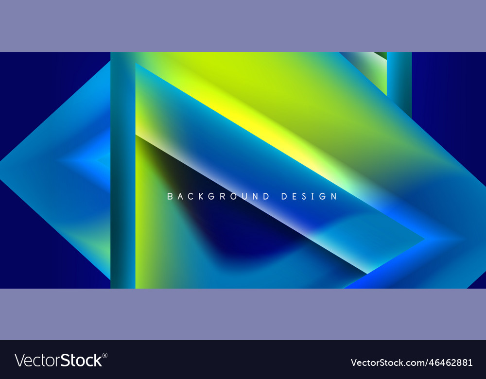 Abstract background with overlapping triangles Vector Image