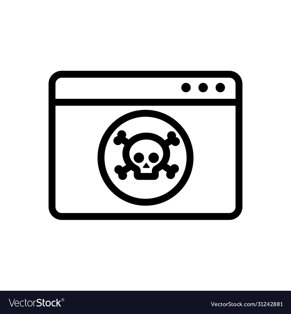 Hacking information folder hackers icon Royalty Free Vector