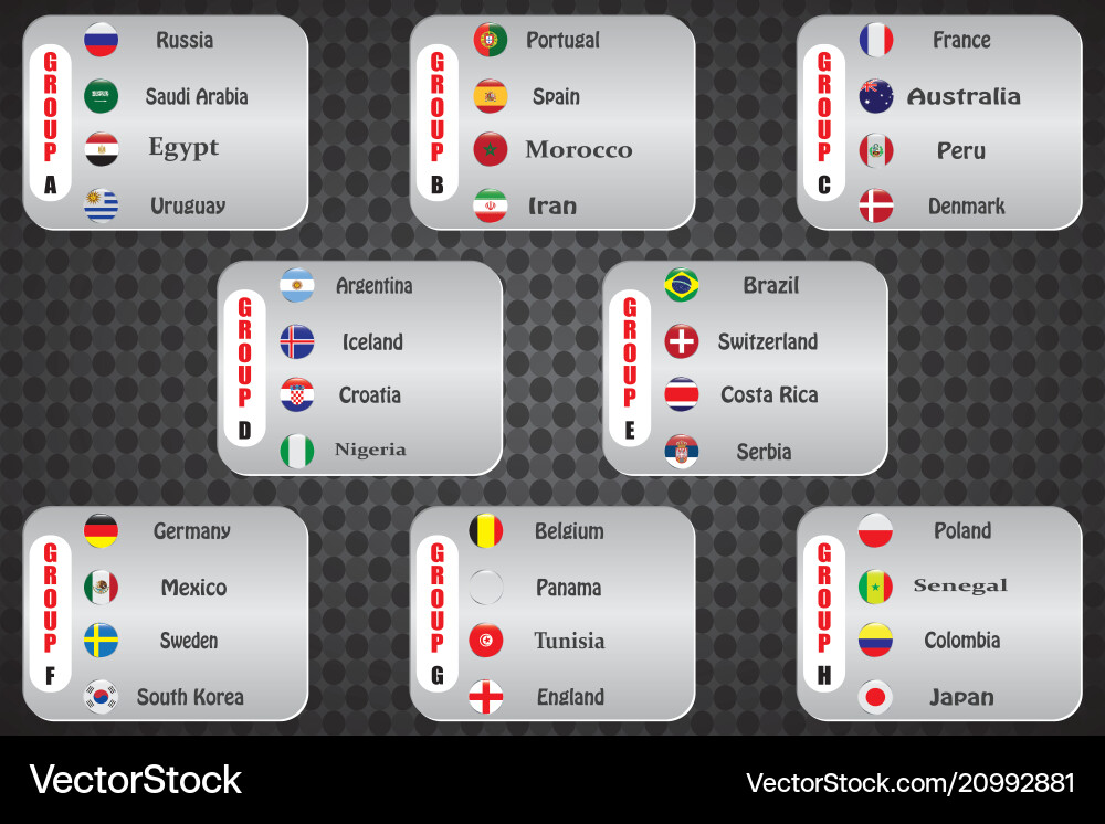 Information graph of the flags country Royalty Free Vector