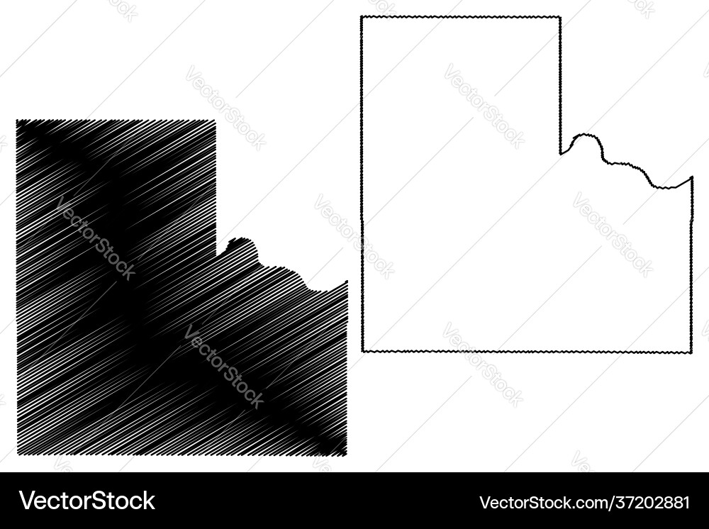 Logan county oklahoma state us county united Vector Image