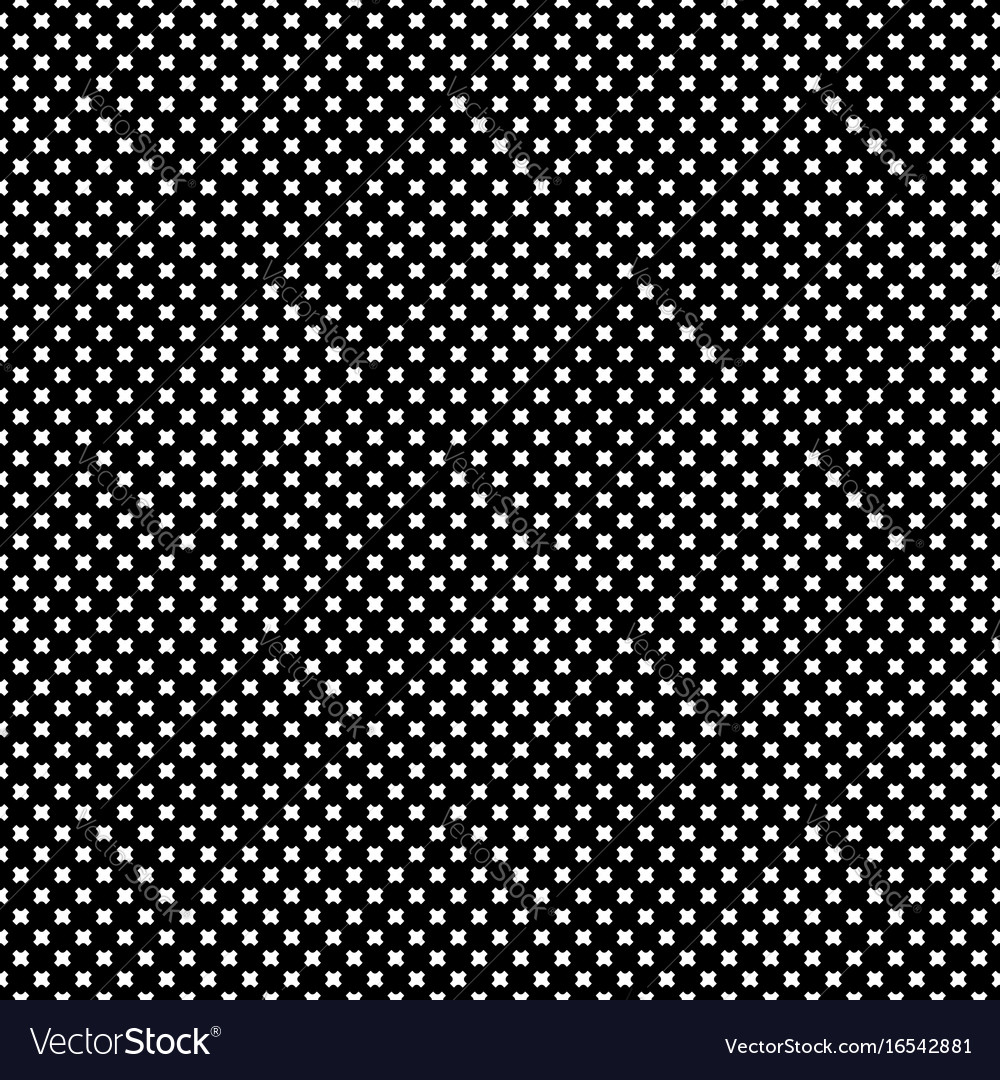 Seamless pattern crosses texture Royalty Free Vector Image