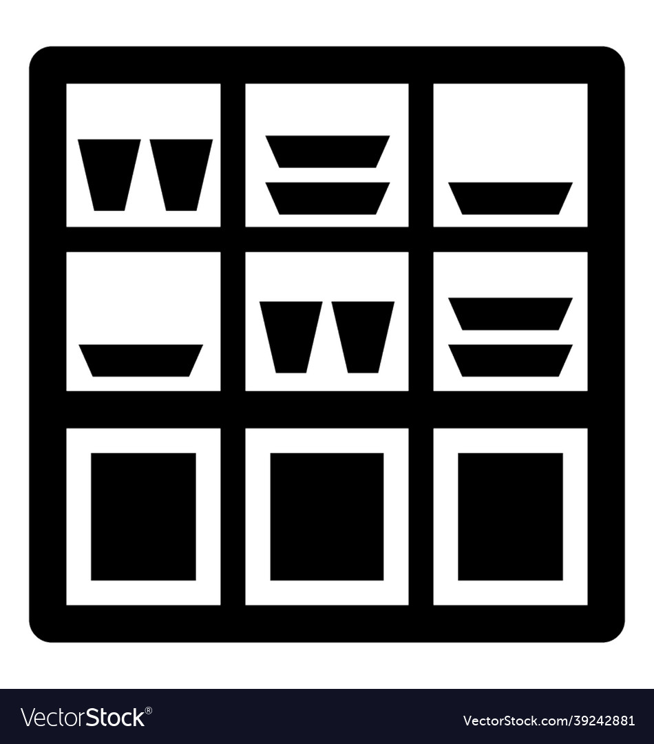 Showcase Royalty Free Vector Image - VectorStock