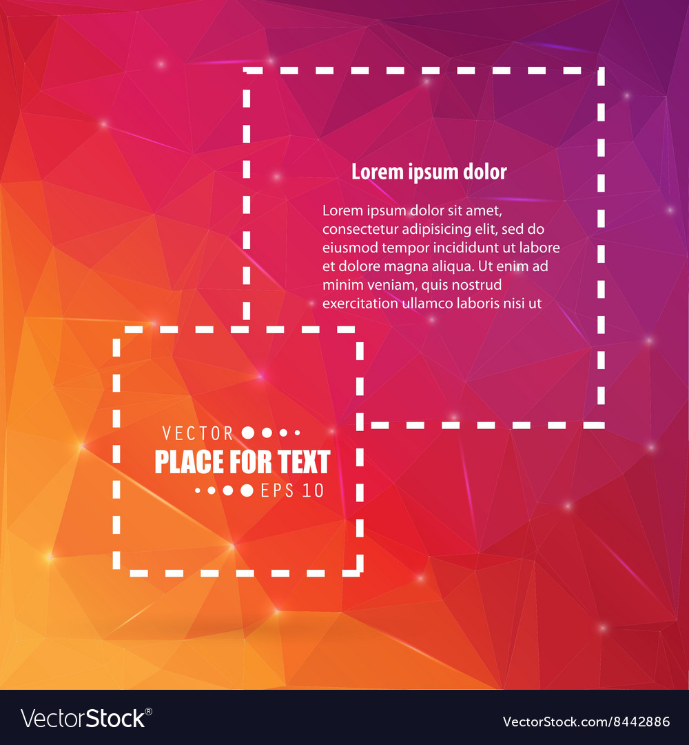 Abstract concept empty speech square quote Vector Image