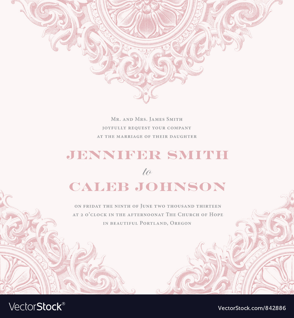 Wedding Invite Template For Your Needs