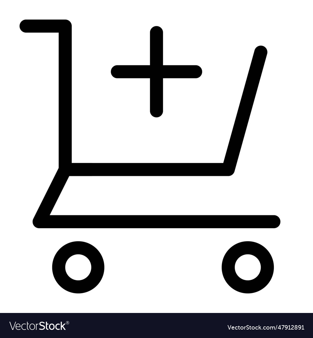 Add to cart include products in shopping list Vector Image