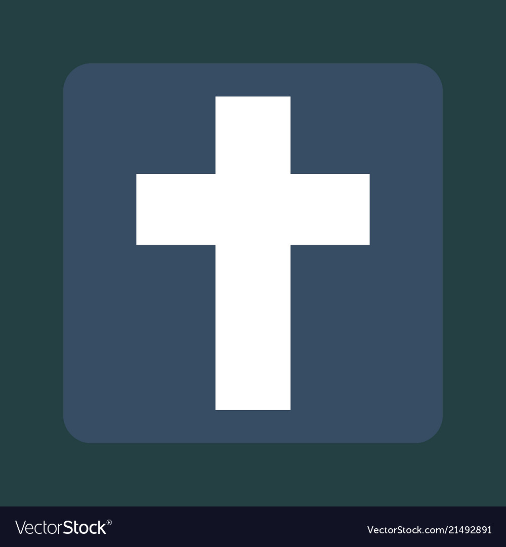 Cross icon Royalty Free Vector Image - VectorStock