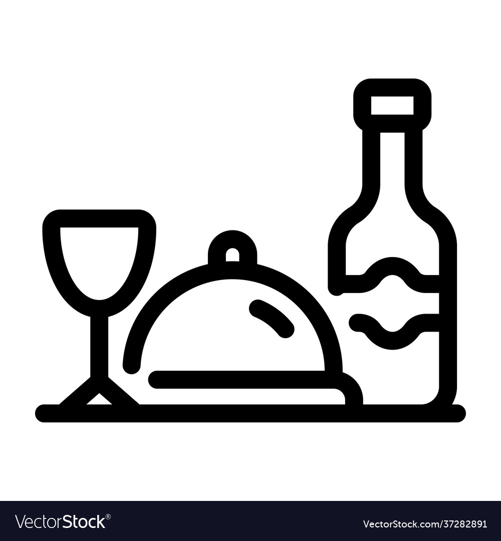 Dinner Royalty Free Vector Image - VectorStock