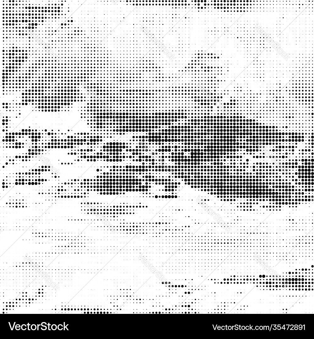 Halftone pattern set dots dotted texture Vector Image