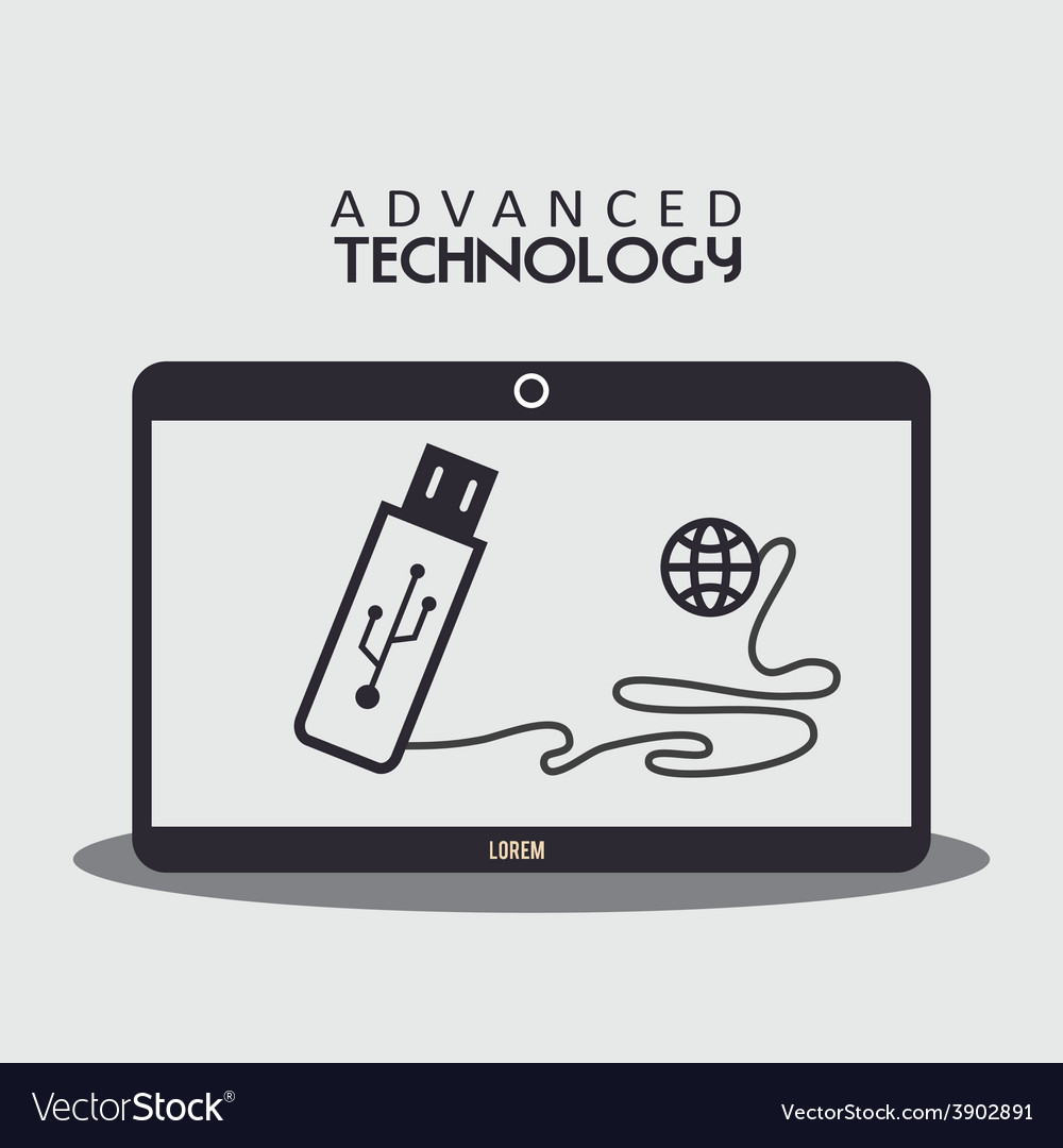 Technology design Royalty Free Vector Image - VectorStock
