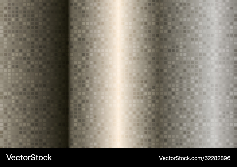 Creative digital titanium silver color with blur Vector Image