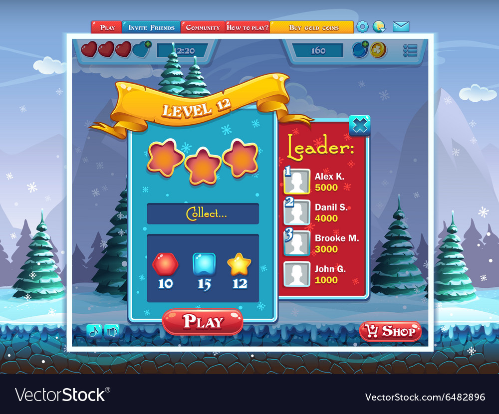 Marry christmas - example tasks perform level Vector Image