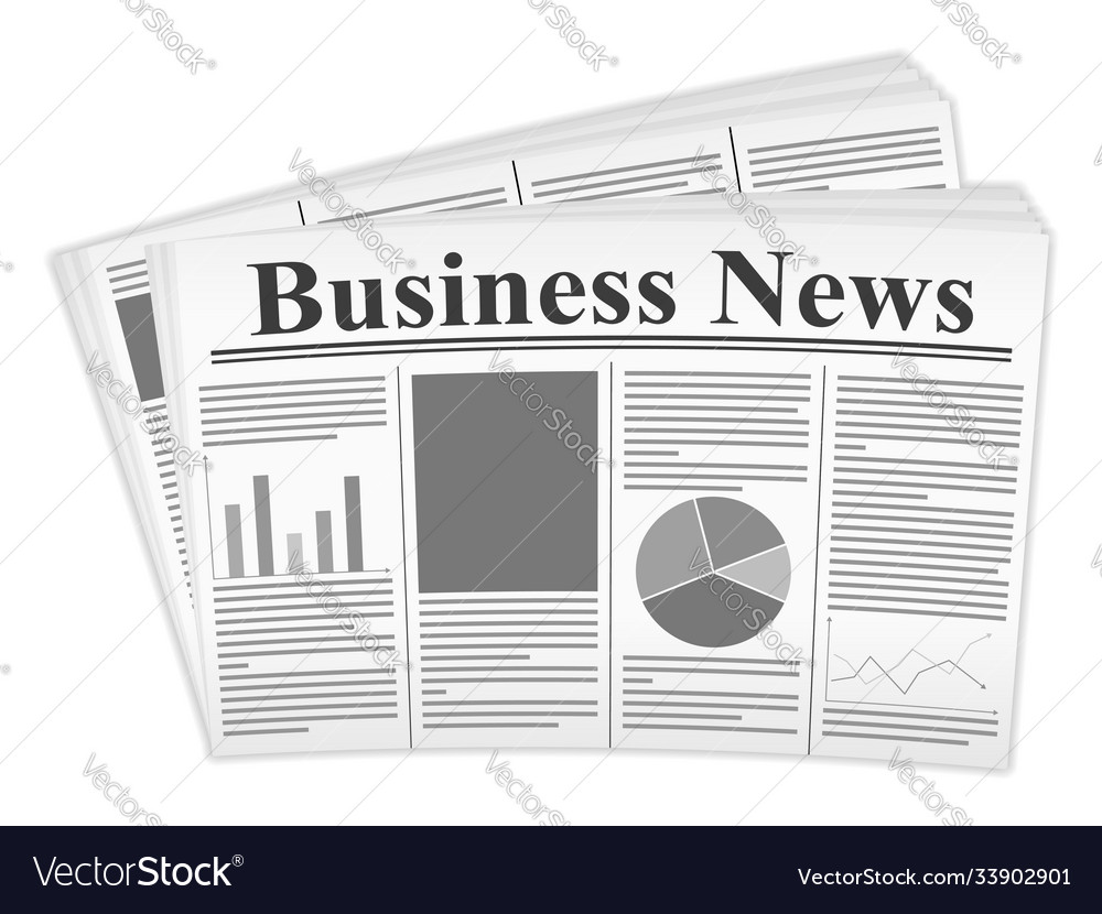 Newspaper Royalty Free Vector Image - VectorStock