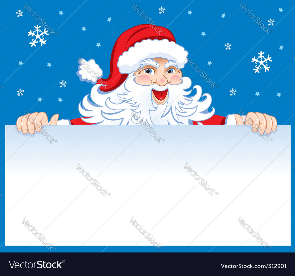 Santa Royalty Free Vector Image - VectorStock
