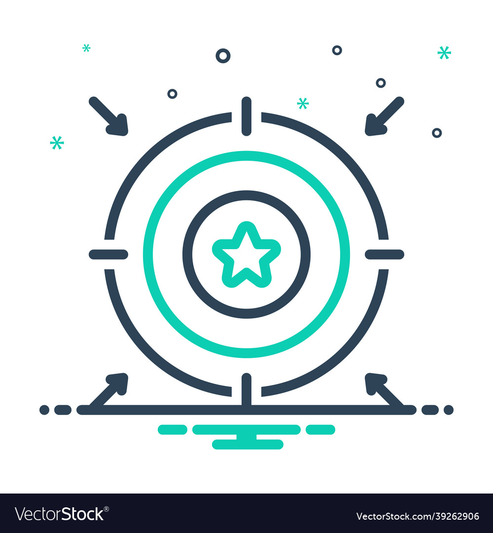 Aim Royalty Free Vector Image - VectorStock