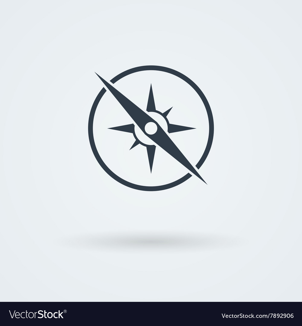 Compass icon Royalty Free Vector Image - VectorStock