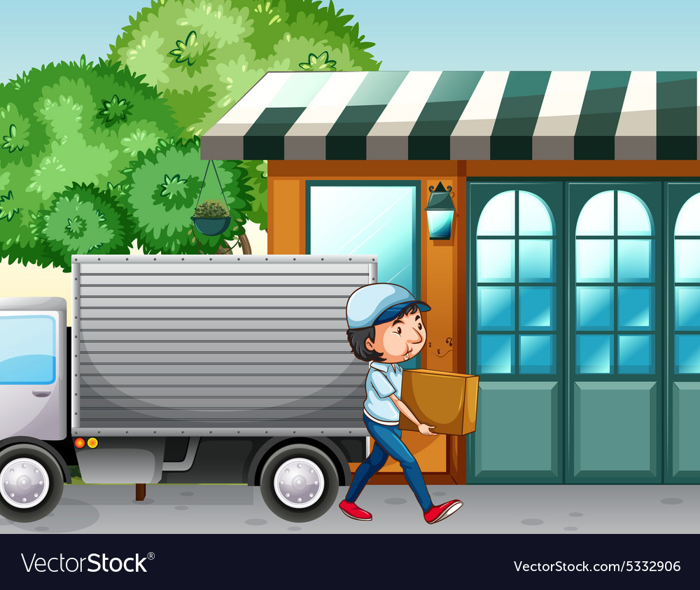 Delivery Royalty Free Vector Image - VectorStock