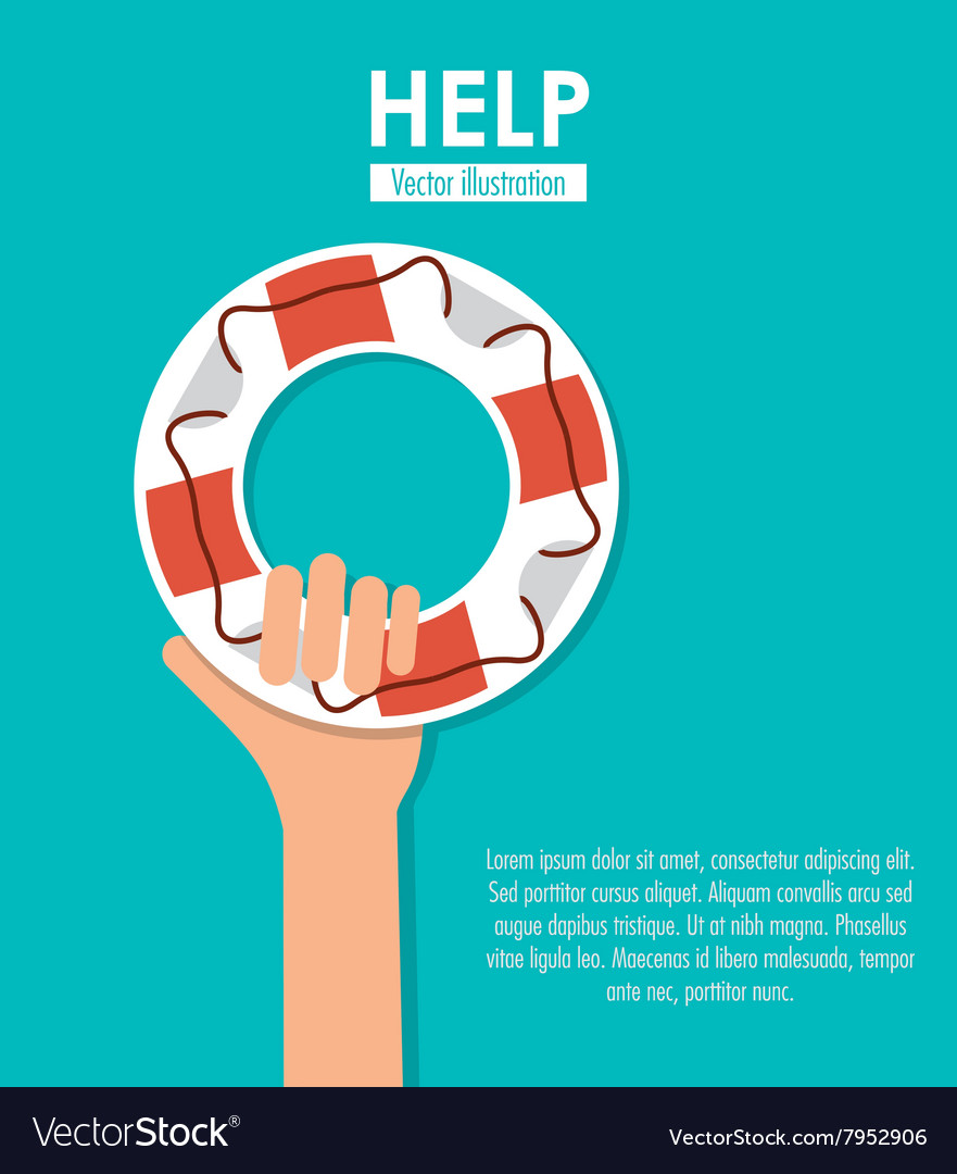 Help icon design Royalty Free Vector Image - VectorStock