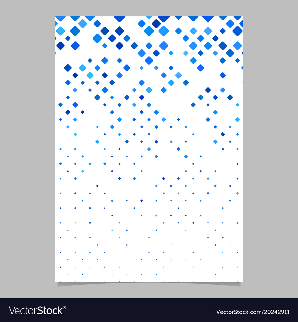 Abstract square pattern poster template - tile Vector Image
